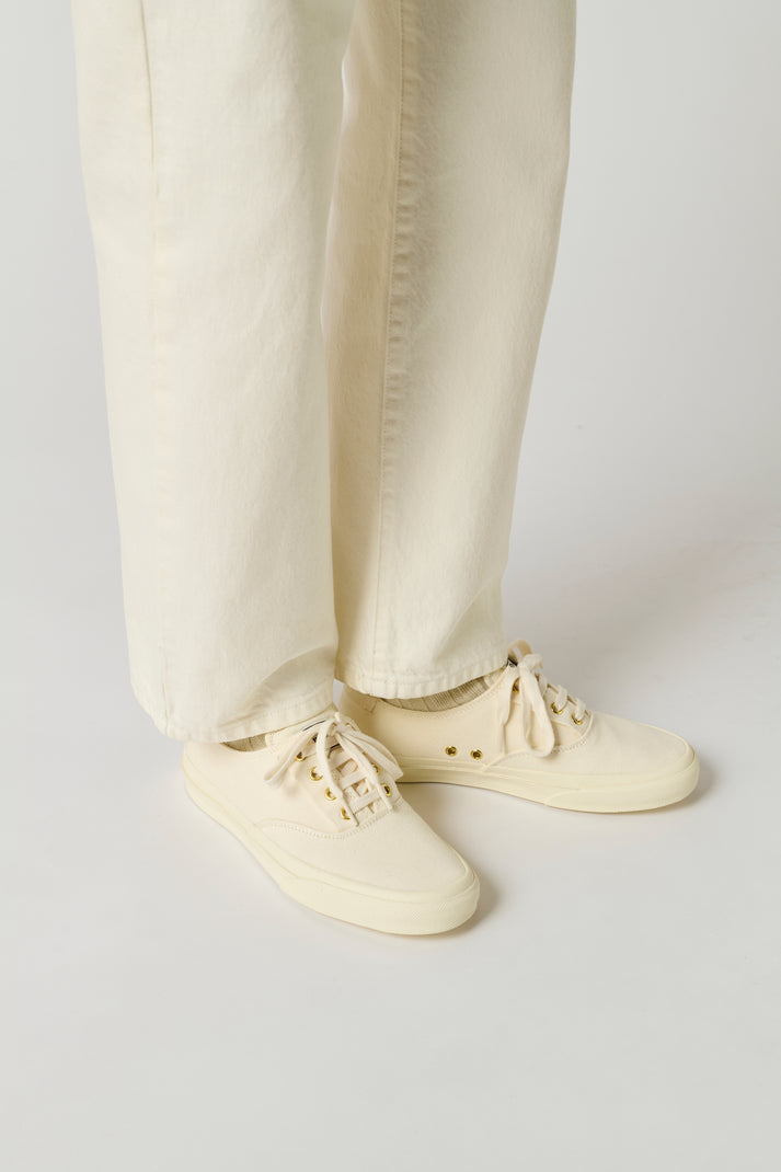 Alex Sneakers - Off-White - Cotton - Woman