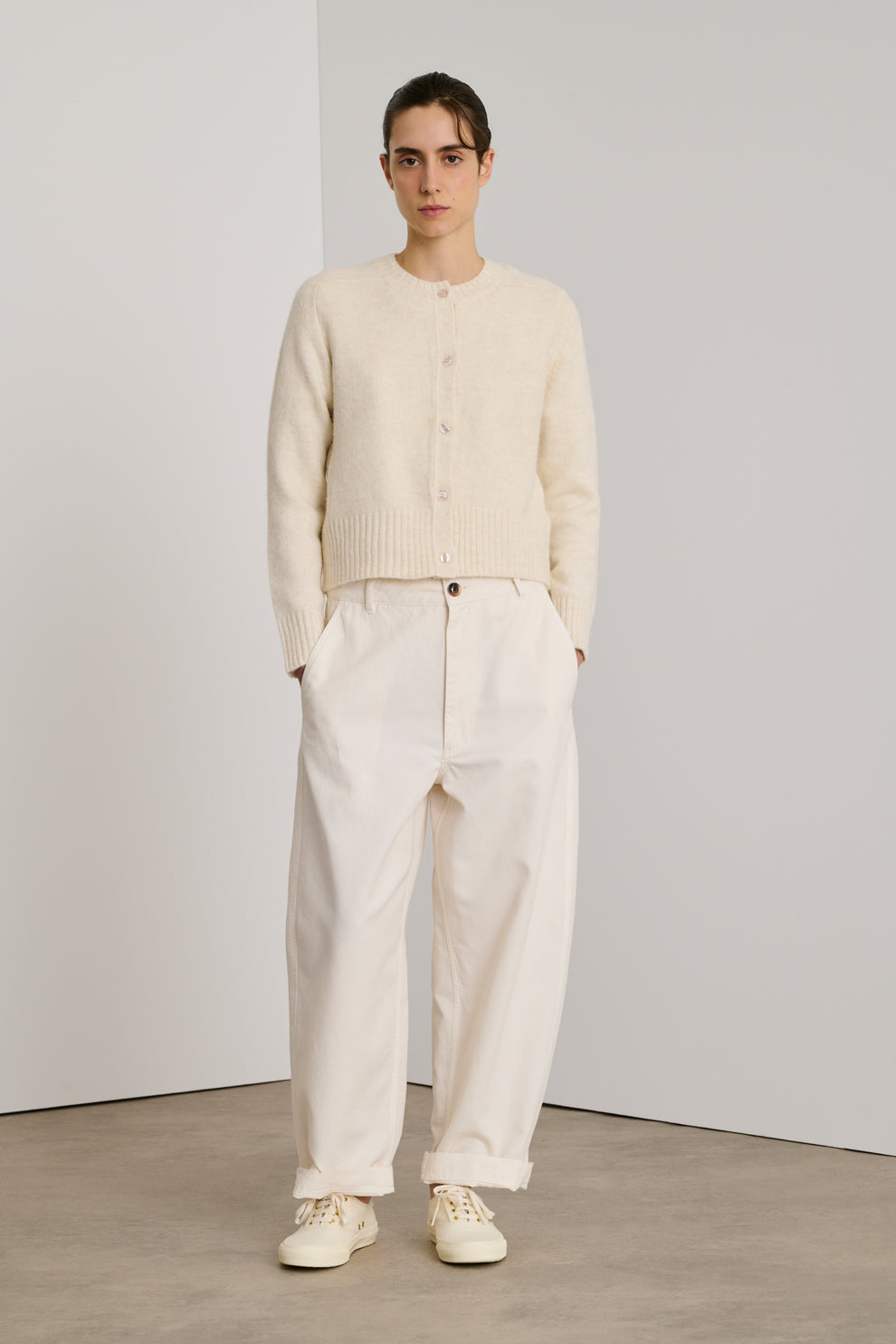 Lyne Cardigan - Off-White - Woman